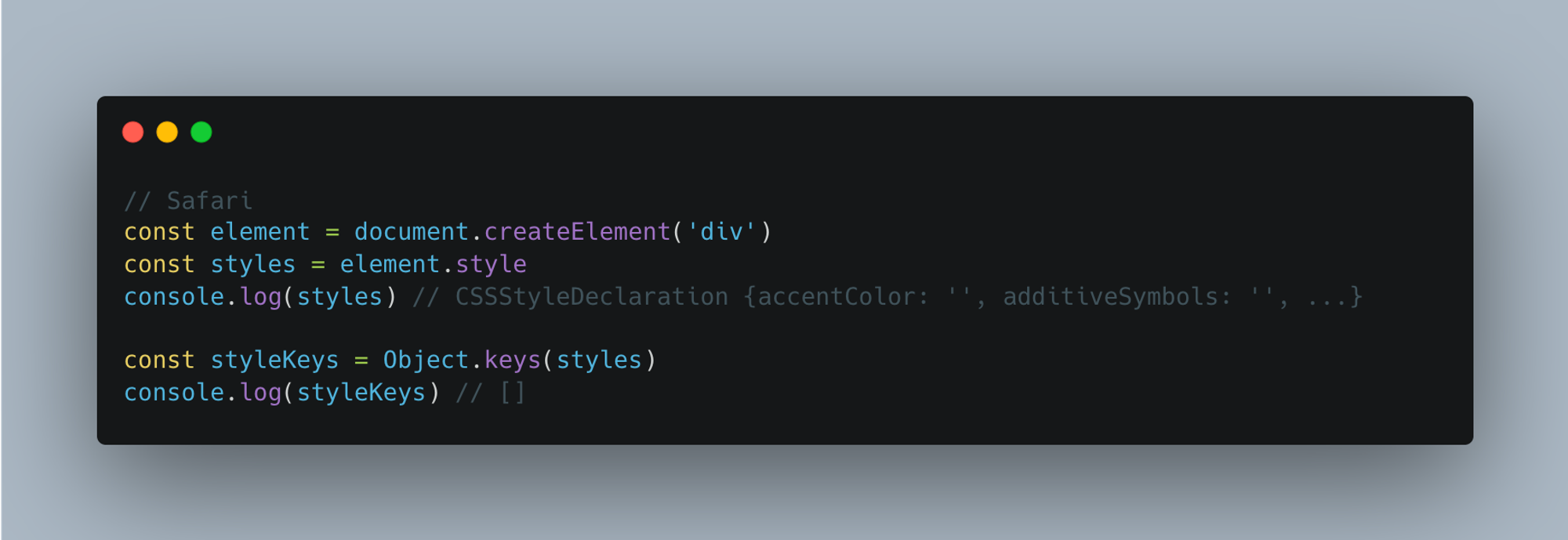Object and the hidden values - BraveBits